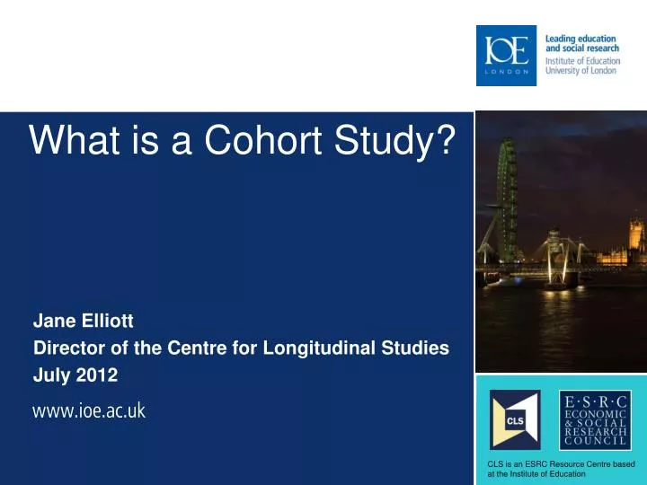 PPT - What is a Cohort Study? PowerPoint Presentation, free download ...
