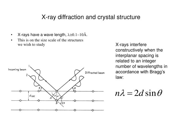 PPT - MSE 630 Introduction to Solid State Physics Topics: Structure of ...