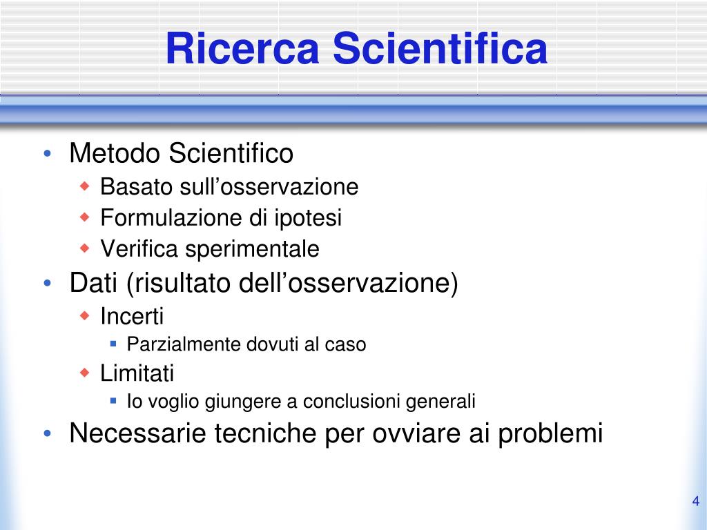PPT - Introduzione alla statistica per la ricerca Lezione I PowerPoint ...