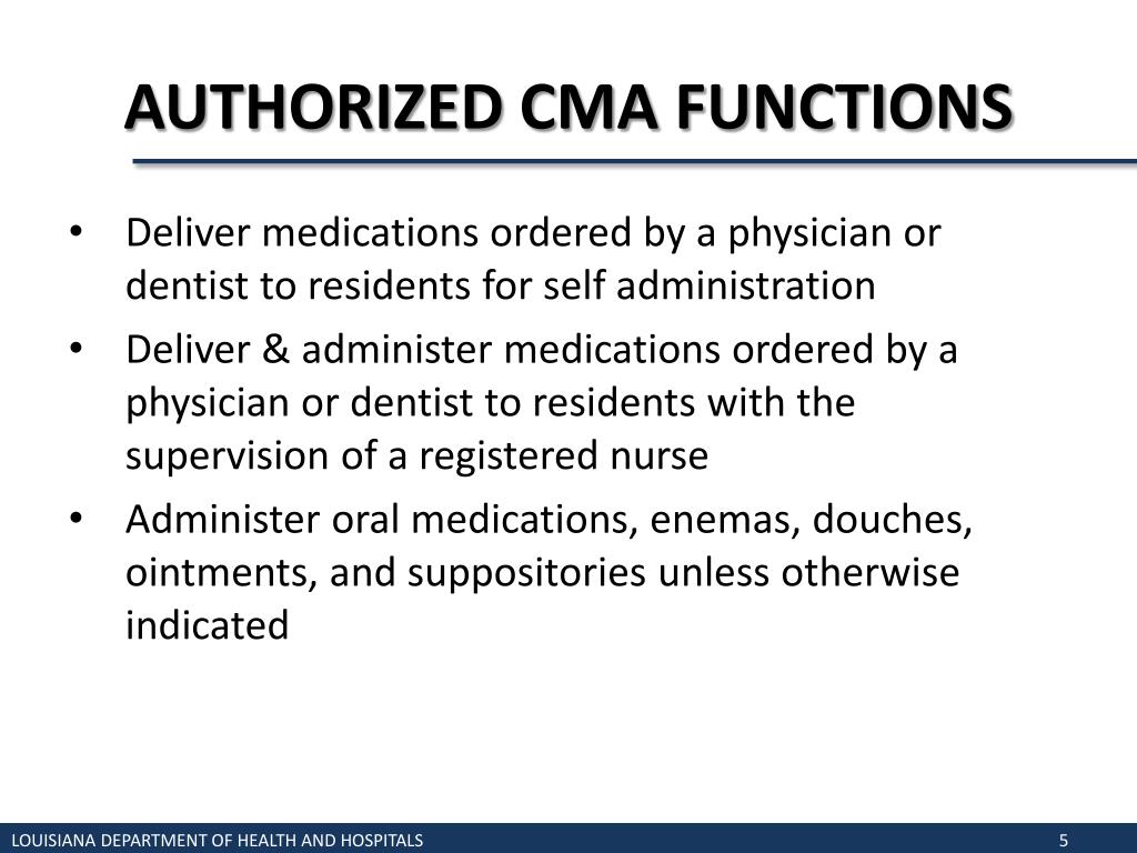 PPT - Certified Medication Attendant PowerPoint Presentation, free ...