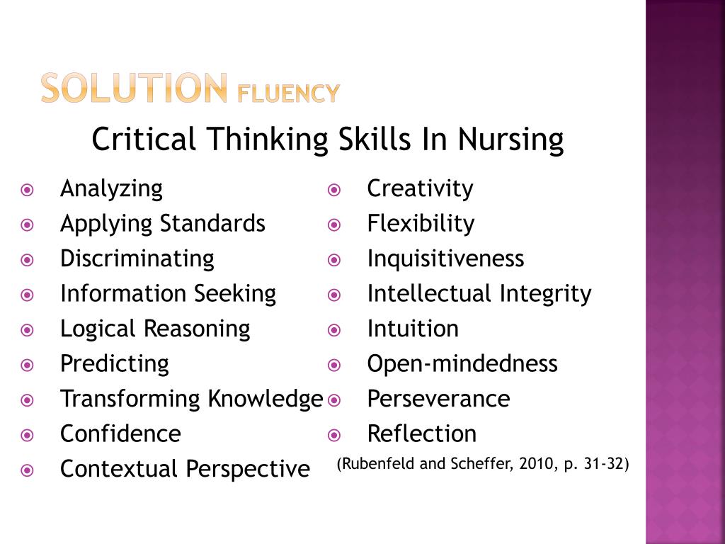 PPT - 21 st Century Fluencies in Nursing PowerPoint Presentation, free ...