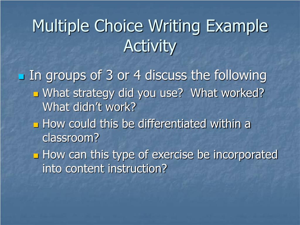 PPT - Comprehensive Writing Assessment Strategies for PSSA PowerPoint ...
