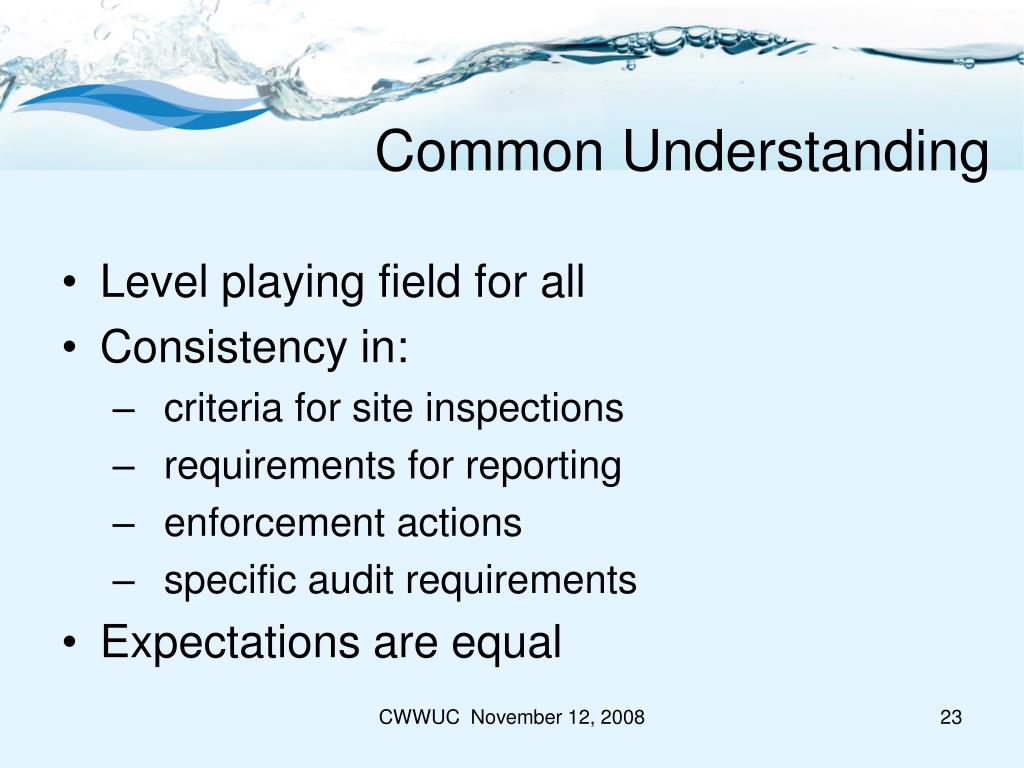 PPT - COLORADO STORMWATER COUNCIL – MS4s WORKING TOGETHER PowerPoint ...