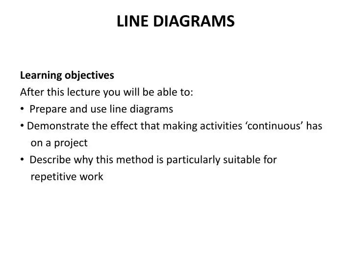 PPT - LINE DIAGRAMS PowerPoint Presentation, free download - ID:5989099