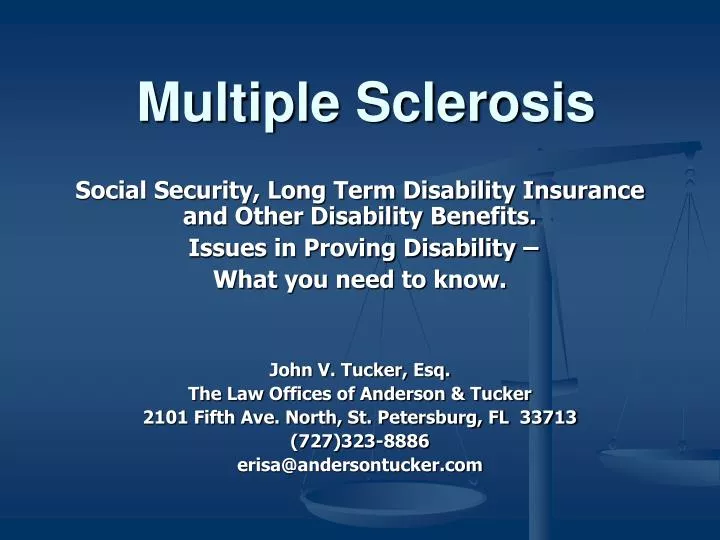 PPT - Multiple Sclerosis PowerPoint Presentation, free download - ID ...