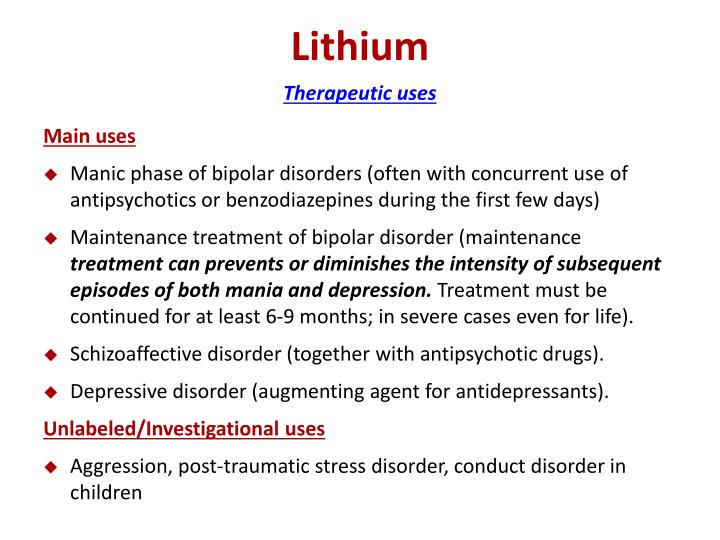 PPT - Drugs for Bipolar Disorders PowerPoint Presentation - ID:5990777