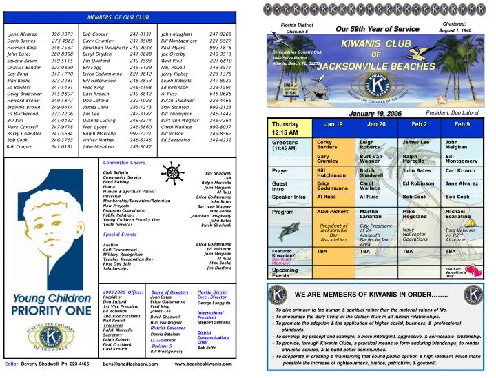 PPT - January 19, 2006 PowerPoint Presentation, free download - ID:5990935