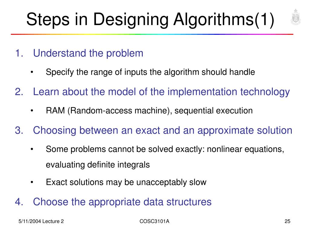 PPT - COSC 3101A - Design and Analysis of Algorithms 2 PowerPoint Presentation - ID:5990972