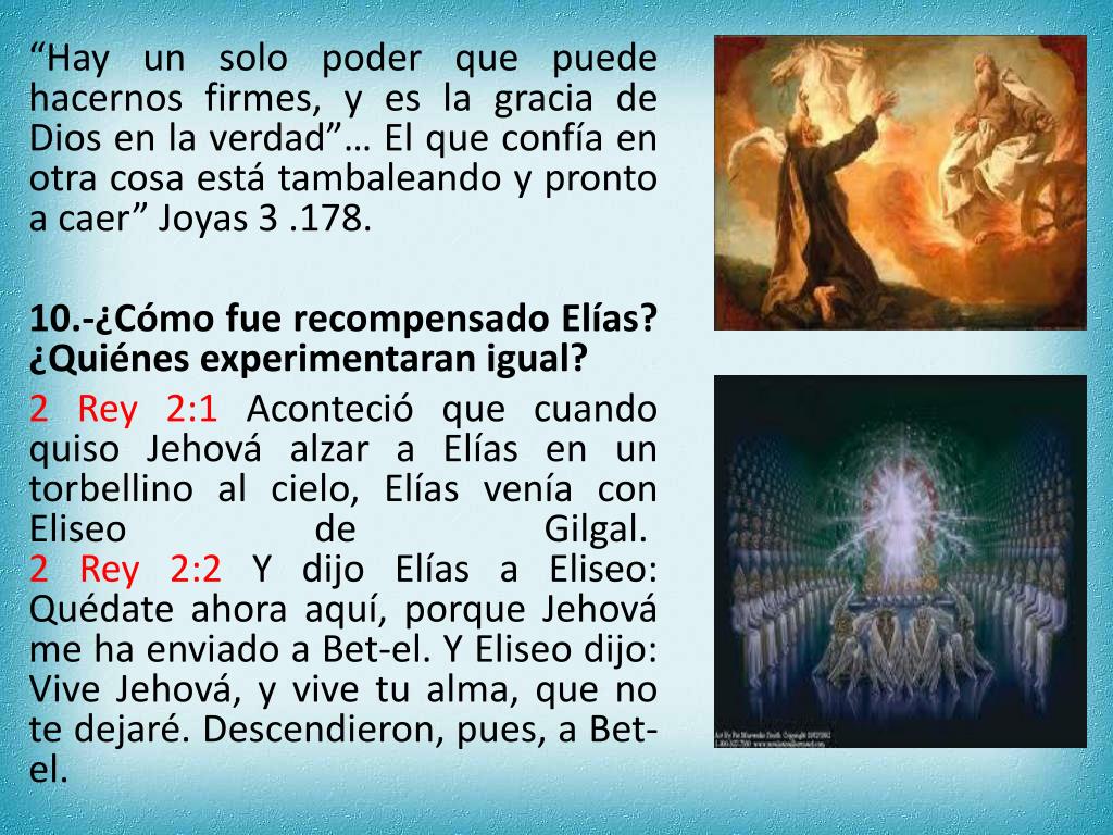 PPT - “EL MENSAJE DE ELÍAS EN EL TIEMPO DEL FIN” PowerPoint ...