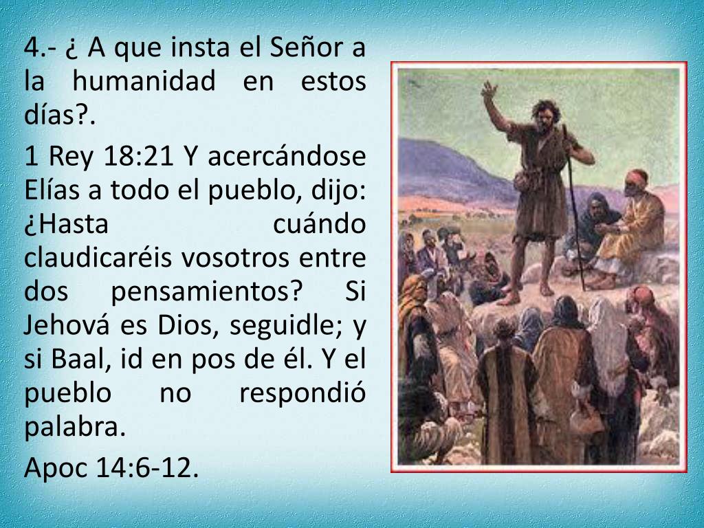 PPT - “EL MENSAJE DE ELÍAS EN EL TIEMPO DEL FIN” PowerPoint ...