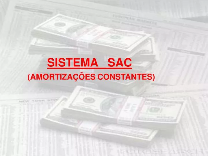 PPT - SISTEMA SAC PowerPoint Presentation, free download - ID:5993160