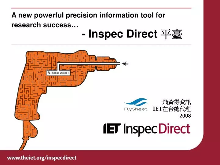 PPT - A new powerful precision information tool for research success ...