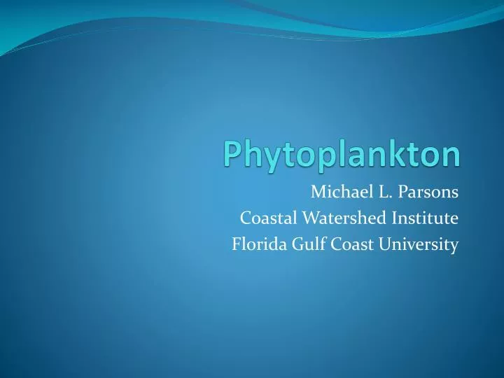 PPT - Phytoplankton PowerPoint Presentation, free download - ID:5995076