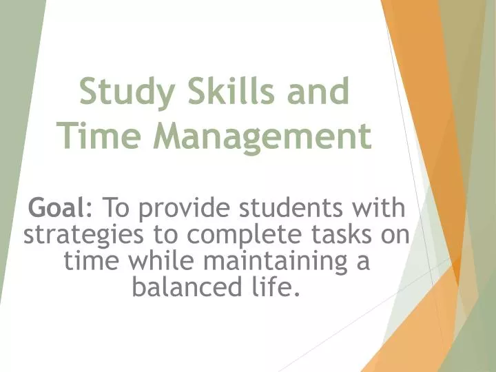 PPT - Study Skills and Time Management PowerPoint Presentation, free ... PPT - Study Skills and Time Management PowerPoint Presentation, free ...