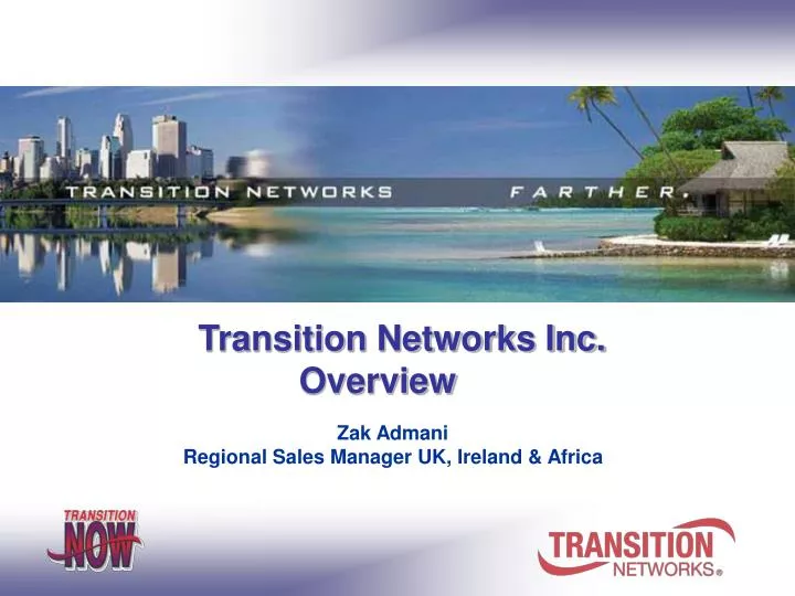 PPT - Transition Networks Inc. Overview PowerPoint Presentation, free ...