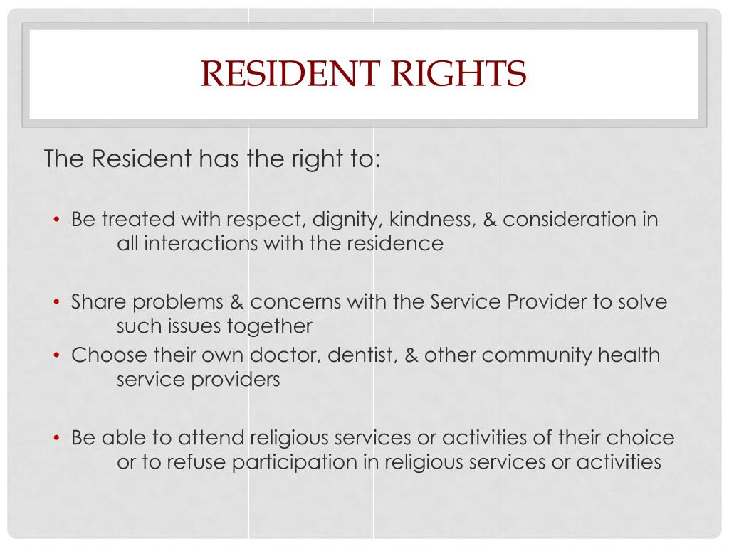 PPT - Resident abuse & Protection of Persons in care act (PPCA ...