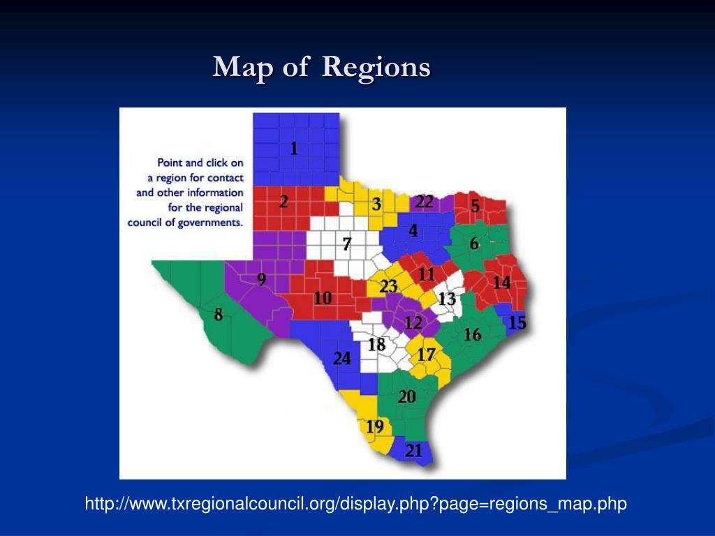 PPT - Understanding Regional Planning Commissions: Texas Law ...