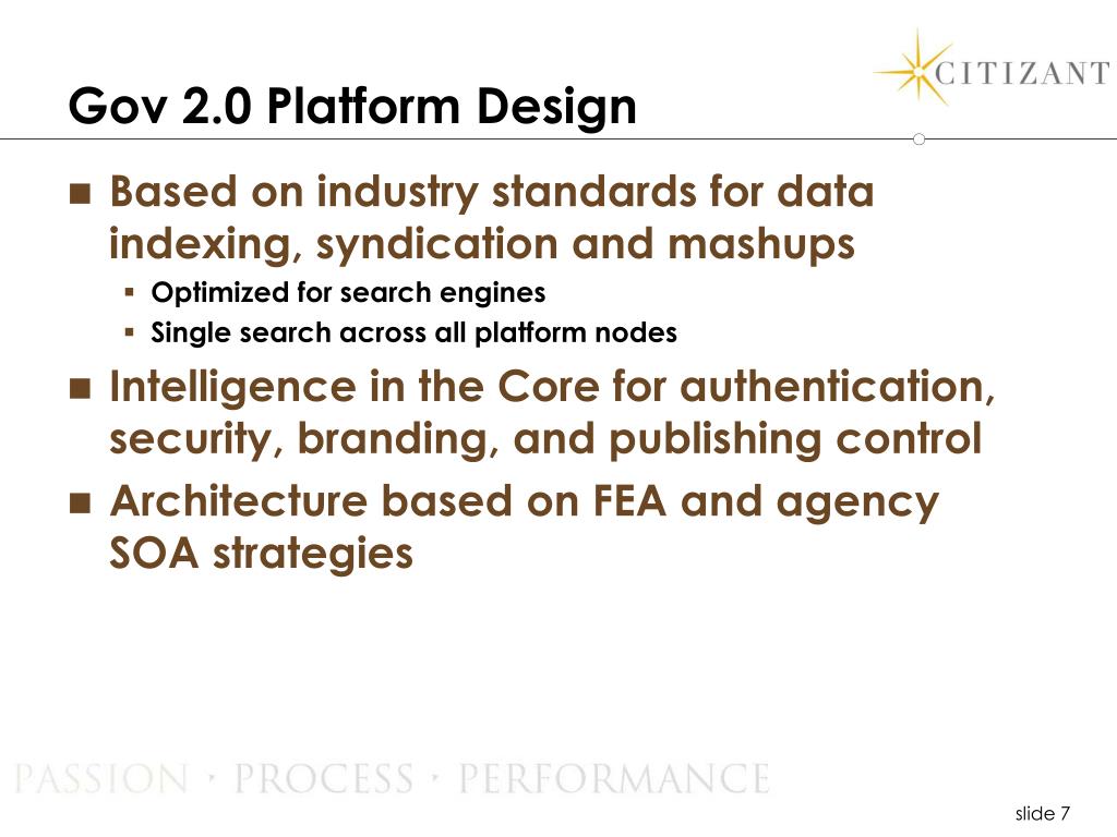 PPT - Gov 2.0: The Government’s Web 2.0 Platform PowerPoint ...