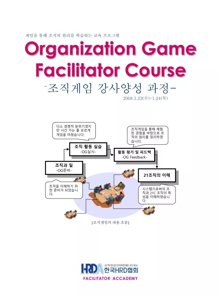 PPT - Organization Game Facilitator Course PowerPoint Presentation ...