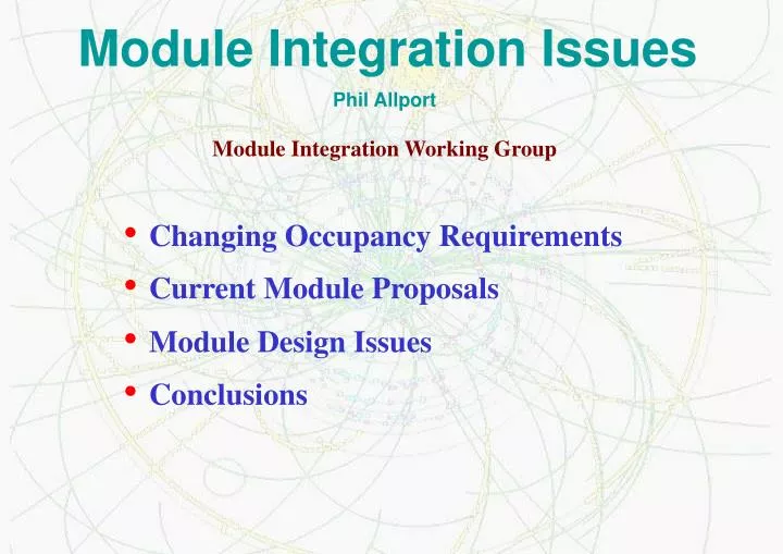 PPT - Module Integration Issues PowerPoint Presentation, free download ...