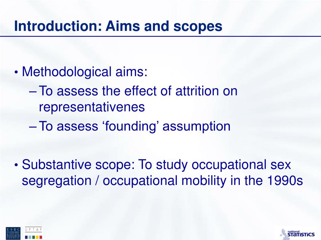 Ppt Introduction Aims And Scopes Powerpoint Presentation Free