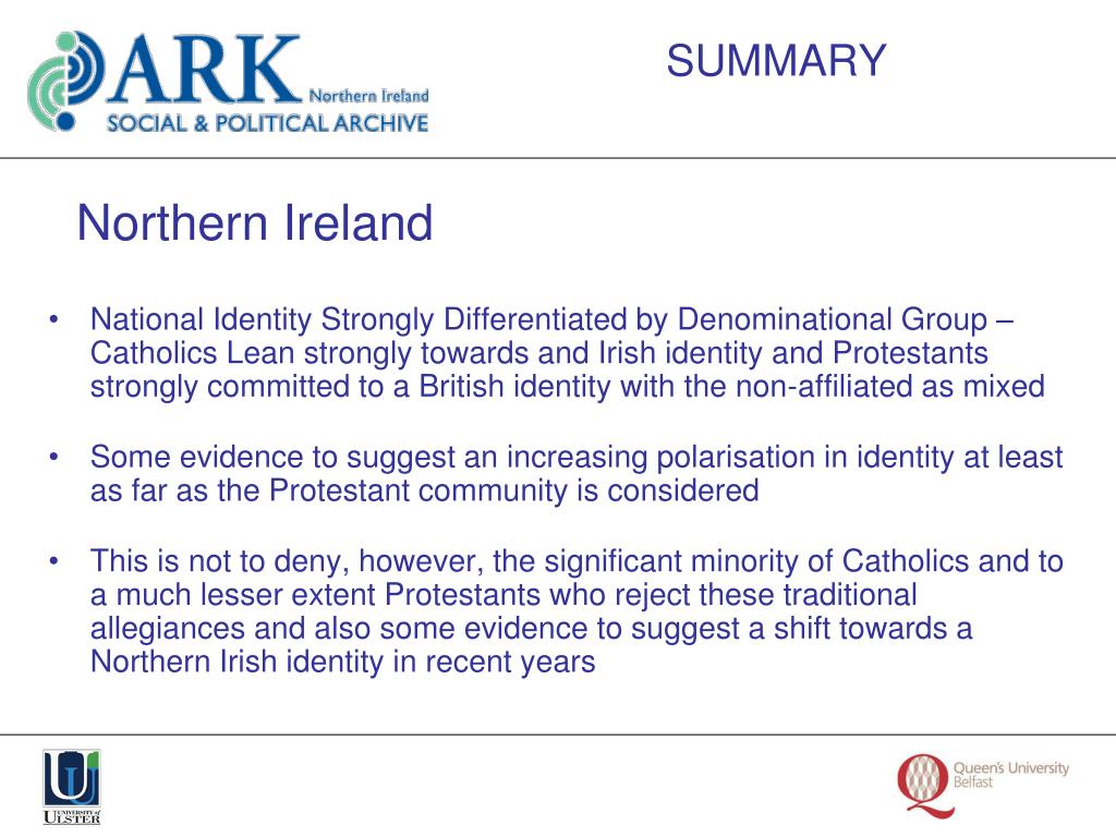 PPT - Religion and Identity in the Republic of Ireland and Northern ...