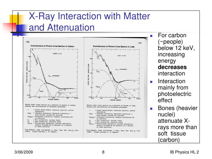 PPT - X-Ray Medical Imaging Physics – IB Objectives PowerPoint ...