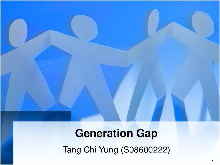 PPT - Generation Gap PowerPoint Presentation, free download - ID:6006724