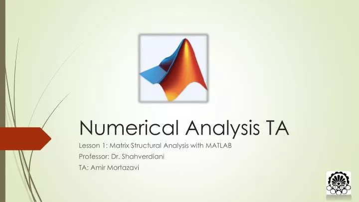 PPT - Numerical Analysis TA PowerPoint Presentation, free download - ID ...