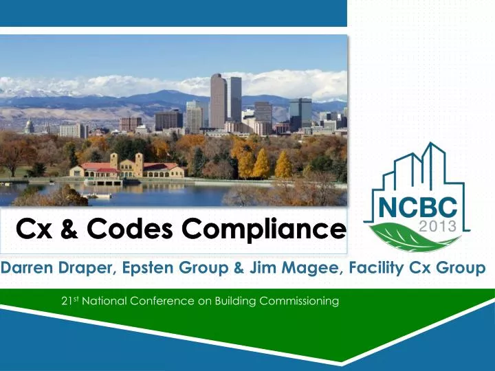 PPT - Cx & Codes Compliance PowerPoint Presentation, free download - ID ...