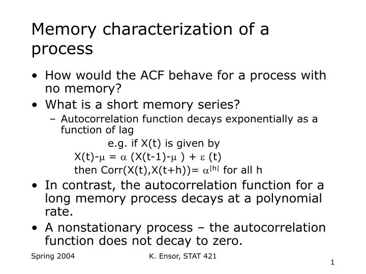 PPT - Memory characterization of a process PowerPoint Presentation ...