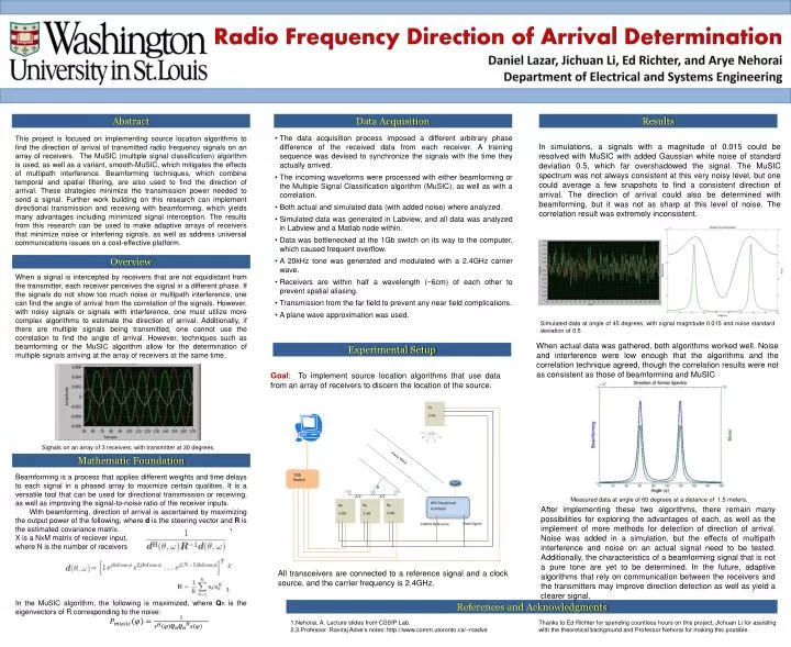 PPT - Radio Frequency Direction of Arrival Determination PowerPoint ...
