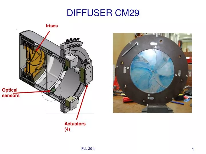 PPT - DIFFUSER CM29 PowerPoint Presentation, free download - ID:6007531