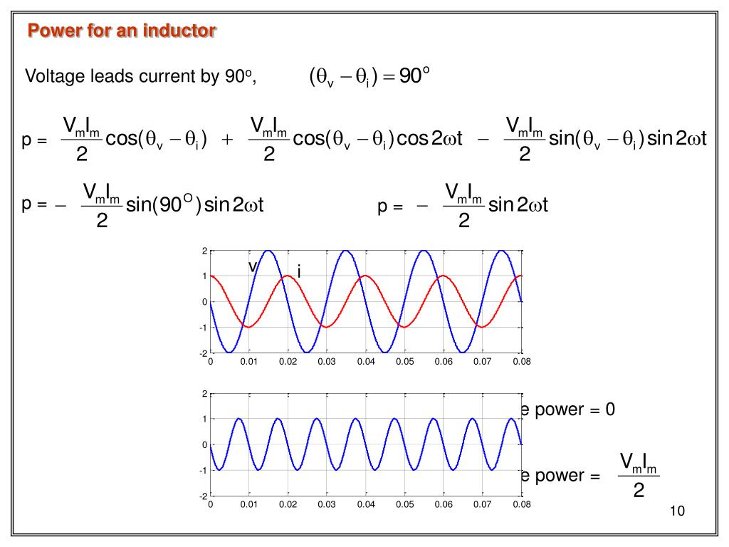 PPT - AC POWER CALCULATION Instantaneous, average and reactive power ... PPT - AC POWER CALCULATION Instantaneous, average and reactive power ...