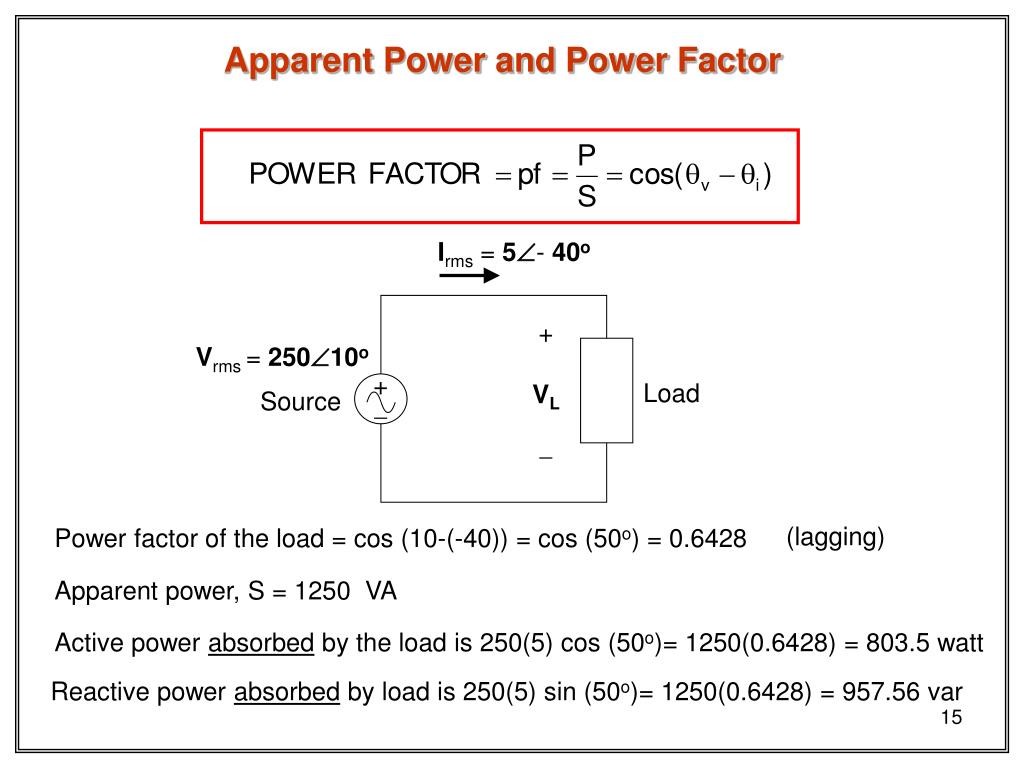 PPT - AC POWER CALCULATION Instantaneous, average and reactive power ... PPT - AC POWER CALCULATION Instantaneous, average and reactive power ...