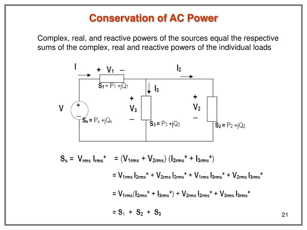PPT - AC POWER CALCULATION Instantaneous, average and reactive power ... PPT - AC POWER CALCULATION Instantaneous, average and reactive power ...