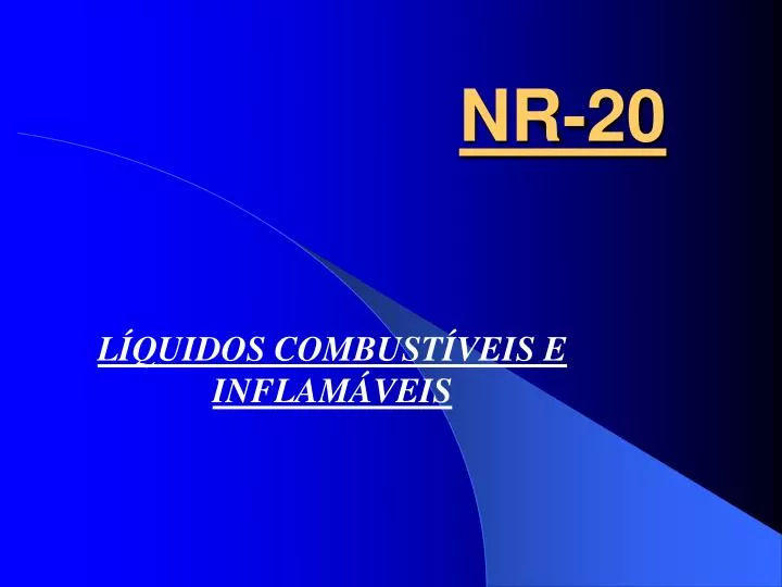 PPT - NR-20 PowerPoint Presentation, free download - ID:6008105