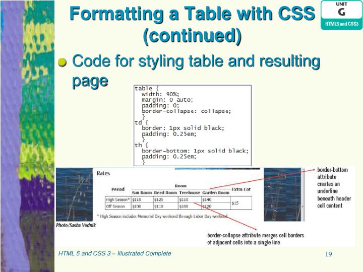 PPT - HTML5 and CSS3 Illustrated Unit G: Organizing Content with Lists ...
