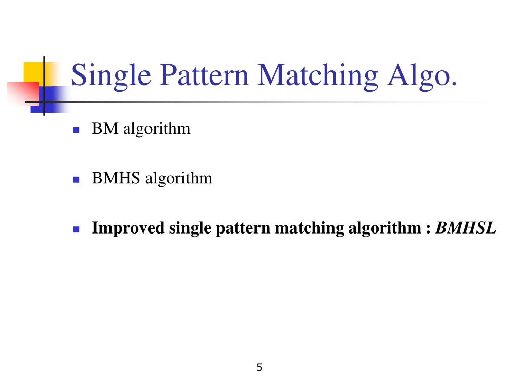 Ppt Research And Optimization Of Pattern Matching Algorithm Based On Intrusion Detection 0457