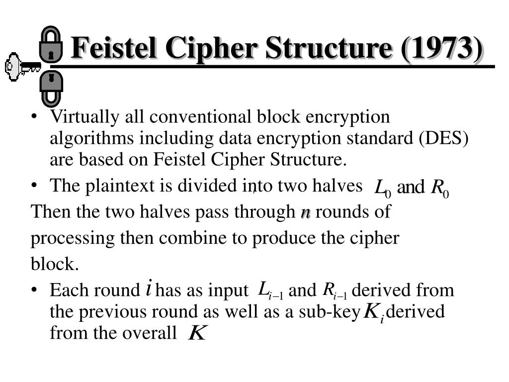 PPT - Feistel Cipher Structure PowerPoint Presentation, free download ... PPT - Feistel Cipher Structure PowerPoint Presentation, free download ...