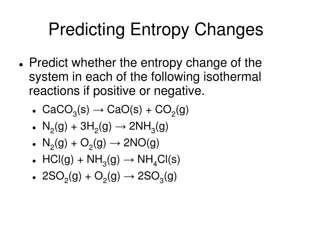 PPT - Chemical Thermodynamics PowerPoint Presentation, free download ...