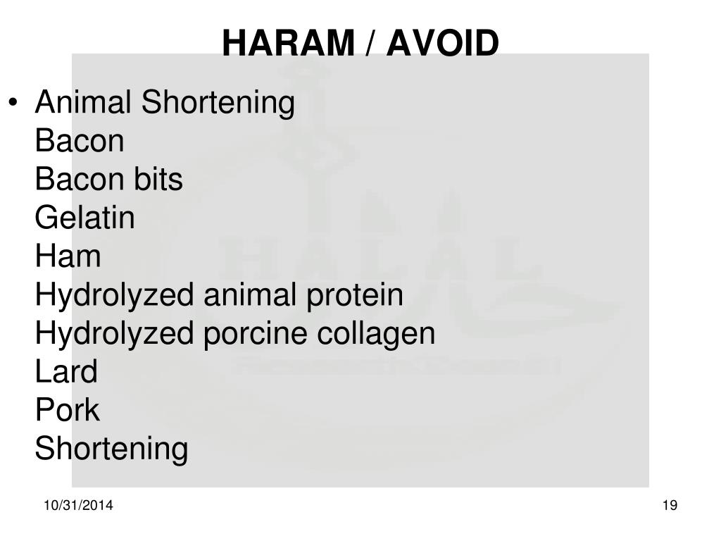 PPT - HALAL PRODUCTION REQUIREMENTS for Food Industry PowerPoint ...