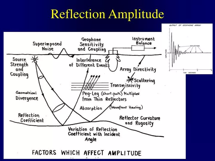 PPT - Reflection Amplitude PowerPoint Presentation, free download - ID ...