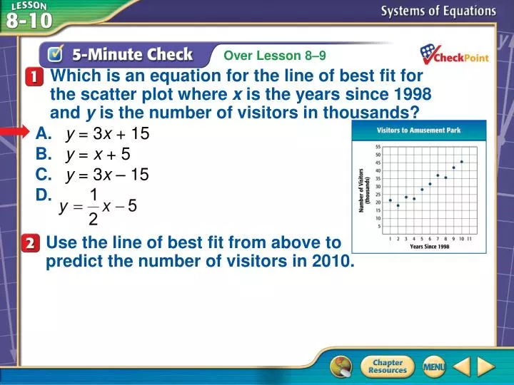 PPT - 5-Minute Check 1 PowerPoint Presentation, free download - ID:6013362