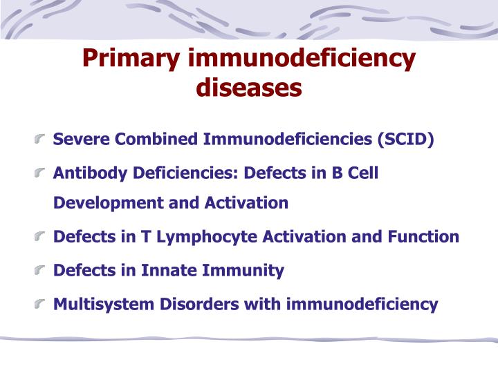 PPT - Congenital and acquire Immunodeficiency PowerPoint Presentation ...