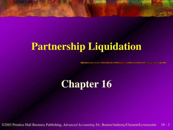 PPT - Partnership Liquidation PowerPoint Presentation, free download ...