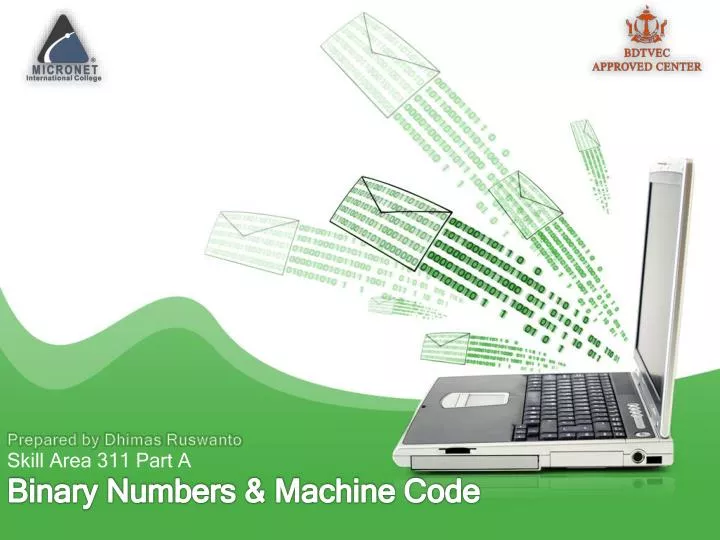 PPT - Binary Numbers & Machine Code PowerPoint Presentation, free ...