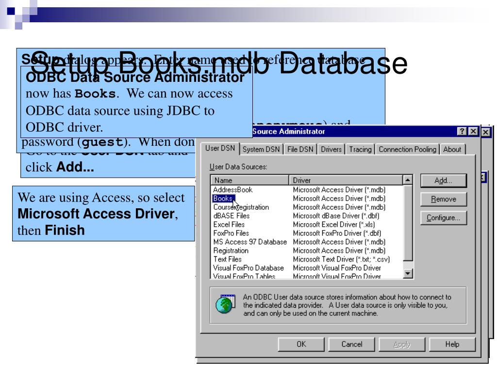 PPT - Pertemuan 7 Java Database Connectivity (JDBC) PowerPoint ... PPT - Pertemuan 7 Java Database Connectivity (JDBC) PowerPoint ...