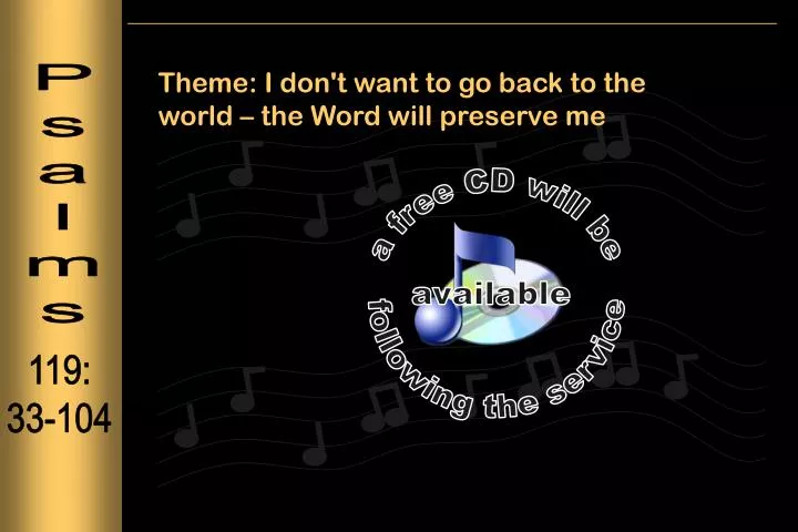 PPT - Psalms PowerPoint Presentation, free download - ID:6016166