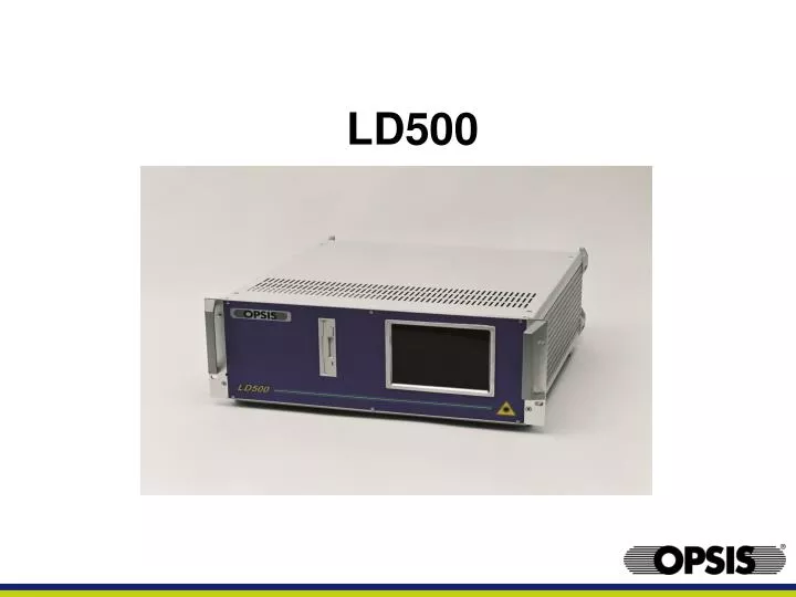 PPT - LD500 PowerPoint Presentation, free download - ID:6016477